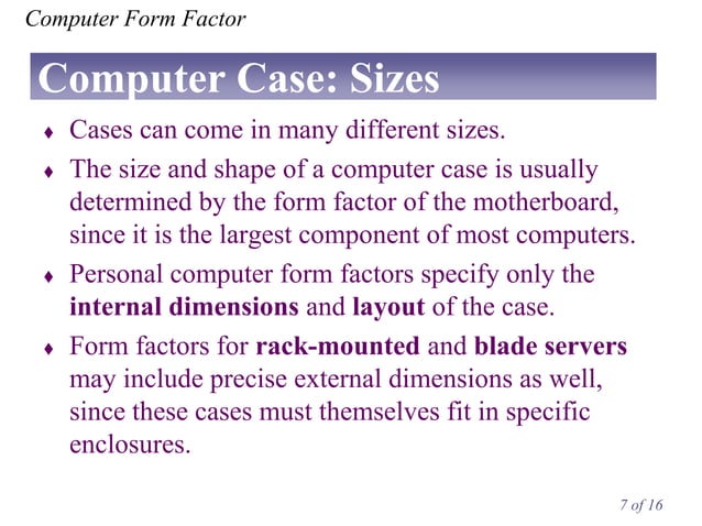 computer form factor | PDF
