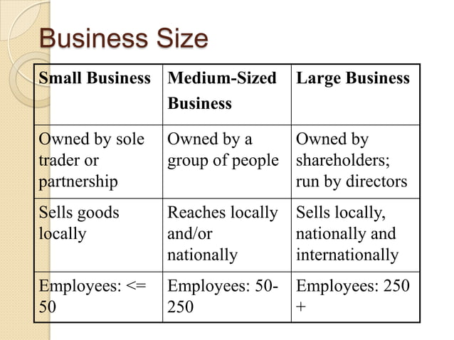 National 5 Business Management 1.1 Business Activity | PPTX
