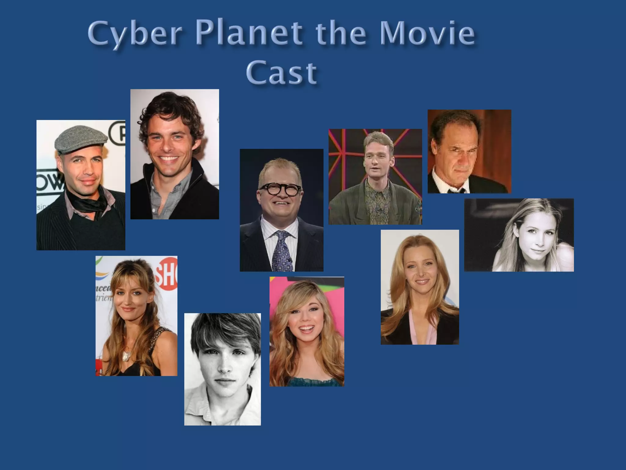 Screenplay Cyber Planet: Cast of Characters (Bios) | PPT
