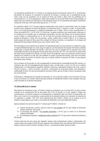 Victor Codina. Primera semana de ejercicios espirituales | DOC