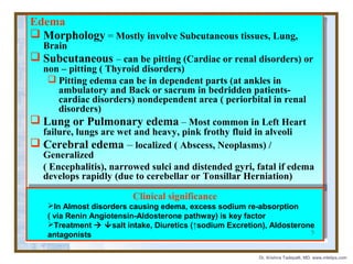 1. edema; hemodynamic disorders | PPT
