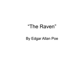 raven | PPT