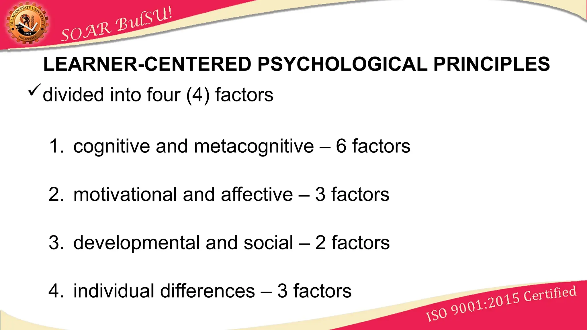 1-14-LC-Principles.pptx Learner centered style of teaching | PPTX