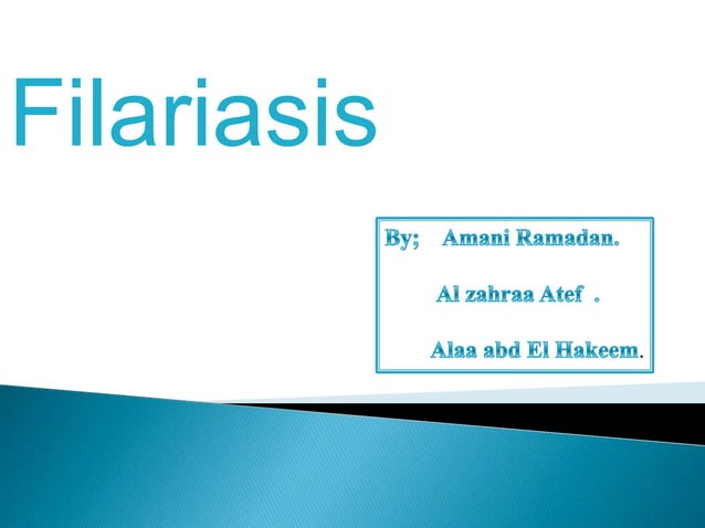 filariasis | PPT