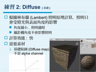 Unity Shader教學: 初窺Shader 從內建Normal Shader Family認識Unity Shader | PPTX