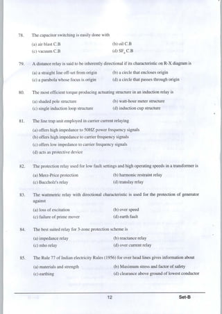 JUNIOR ENGINEER PAPER... | PDF | Education