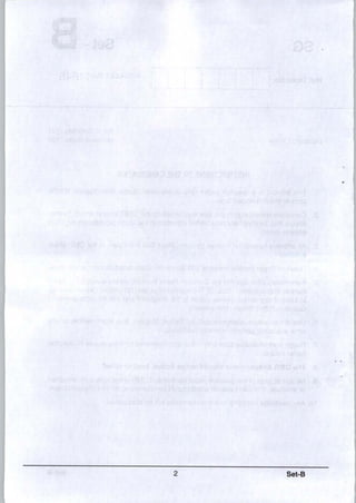 JUNIOR ENGINEER PAPER... | PDF | Education