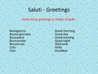 Italian - English dictionary | PPT