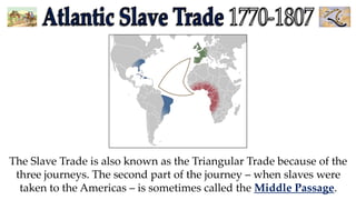 Atlantic Slave Trade - the middle passage | PPTX