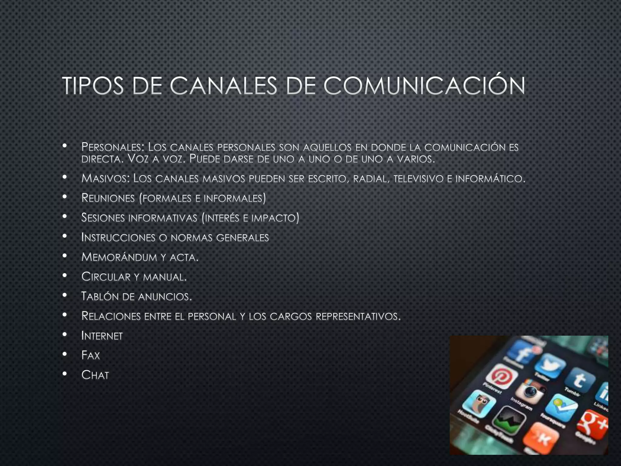 1.3 canales de comunicación y dispositivos de red | PPT