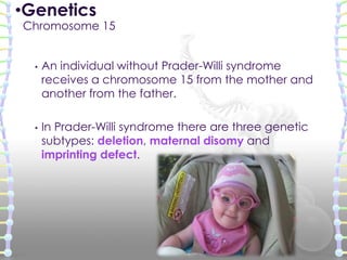Cat's cry syndrome & Prader willi syndromes | PPTX