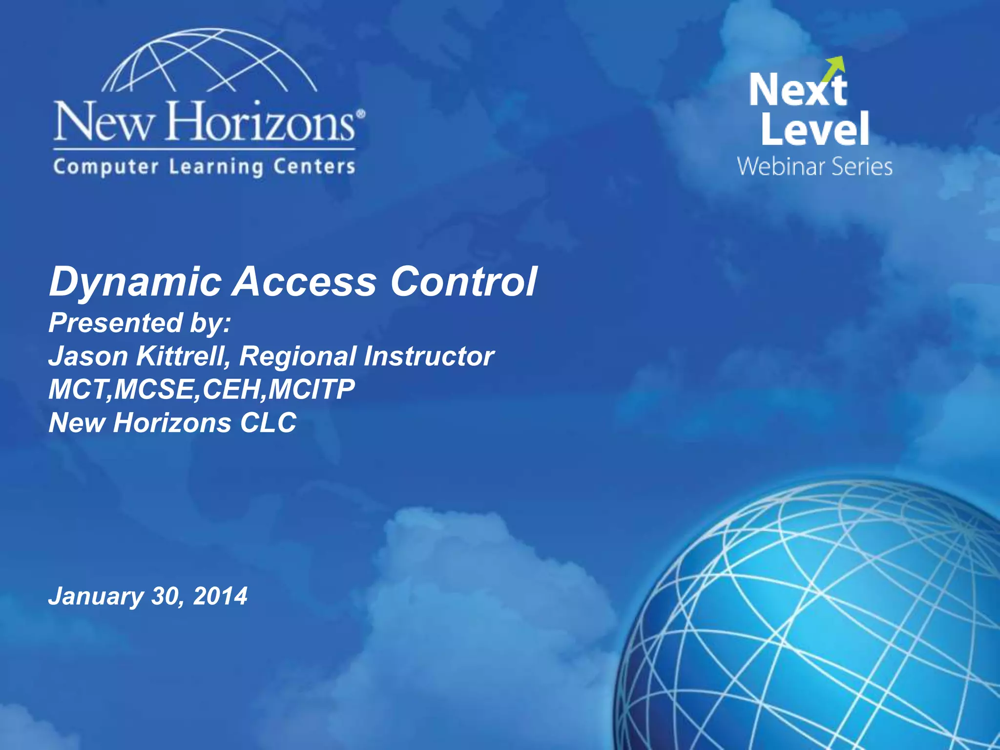 Info Security: Microsoft Dynamic Access Control | PPT