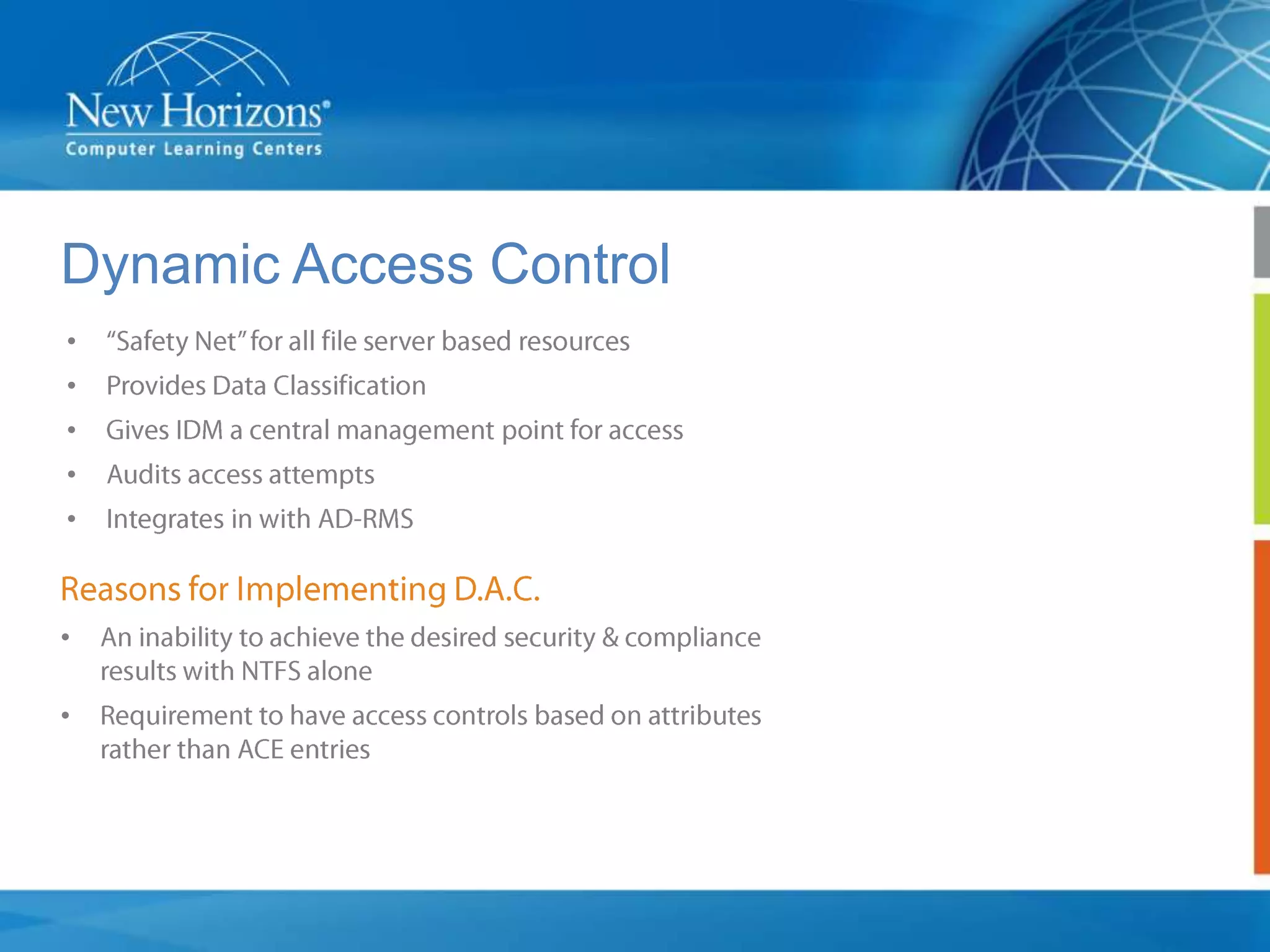 Info Security: Microsoft Dynamic Access Control | PPT