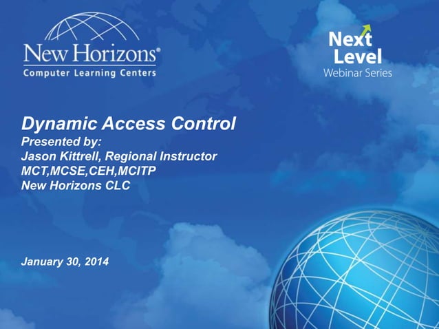 Info Security: Microsoft Dynamic Access Control | PPT