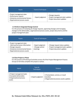 1. project integration management | PDF