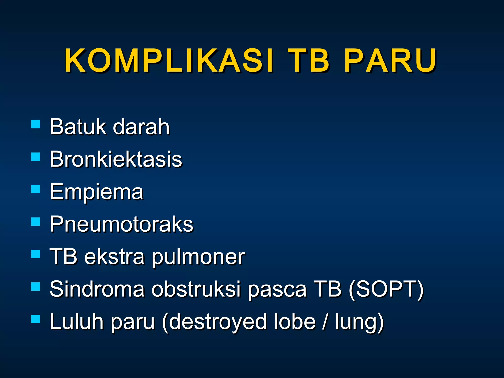 TB Paru | PPT