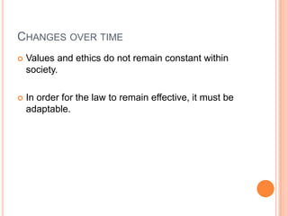 1.2 values and ethics | PPT