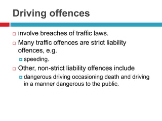 1.5 categories of crime | PPTX