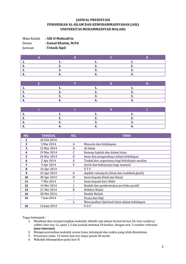1. kontrak belajar aik ii sipil | DOCX