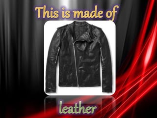 MATERIALS (introduction) | PPTX