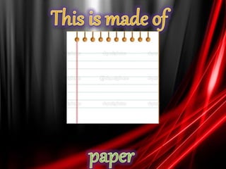 MATERIALS (introduction) | PPTX