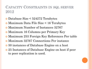 1. planning an sql server install | PPTX