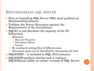 1. planning an sql server install | PPT | Free Download