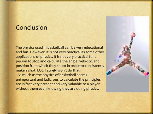 the physics of basketball | PPTX
