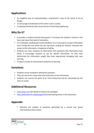 1. literacy in art craft and design pdst 2013 | PDF