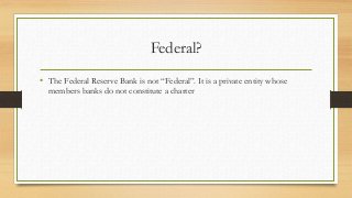 Federal Reserve System Definition And The Real Truth Behind It