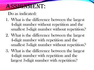 1. subtracting numbers without regrouping | PPTX