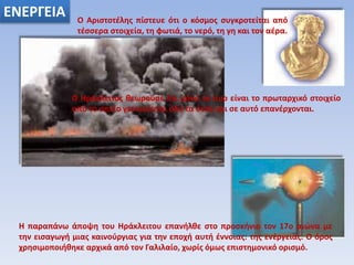 Β' Γυμνασίου. Έργο Ενέργεια | PPTX