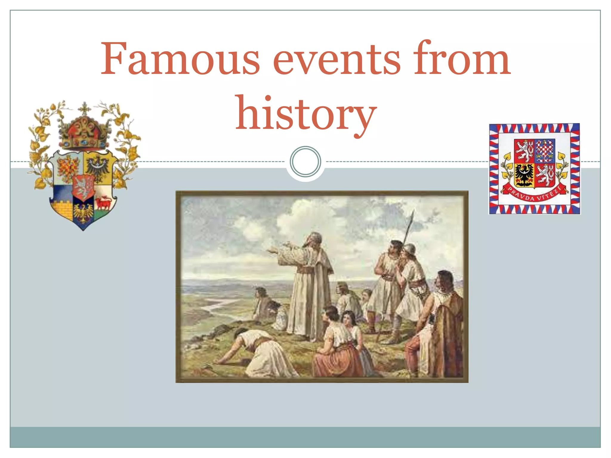 Famous events from history | PPT