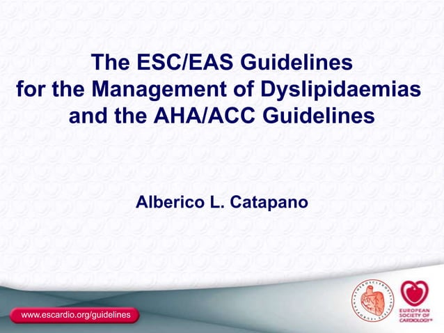 The ESC/EAS Guidelines | PPT