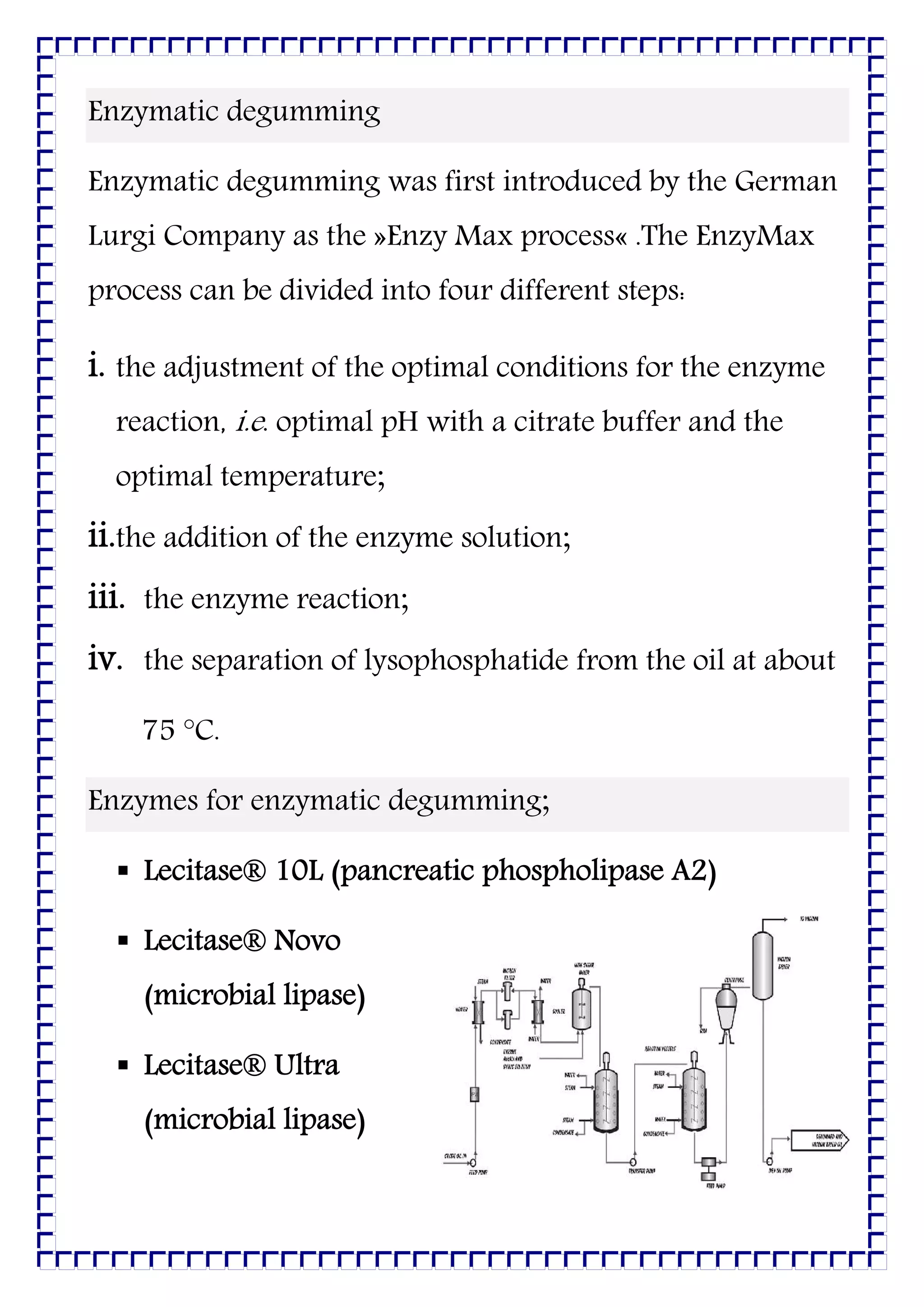 Refining process of fat and oil | PDF