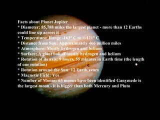 Planet Jupiter Facts