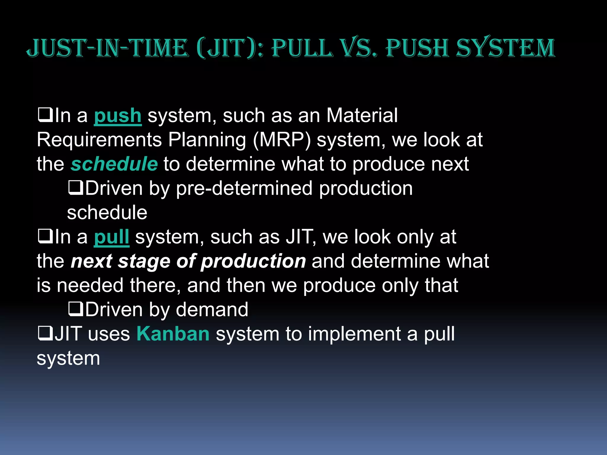 kanban an integrated jit system | PPTX