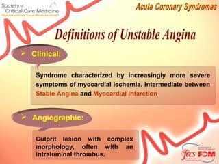 Acute coronary syndrome management | PPT