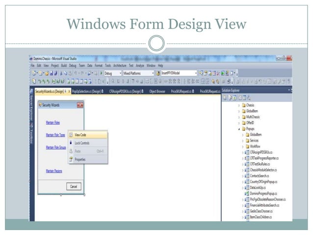 visual studio basics | PPT