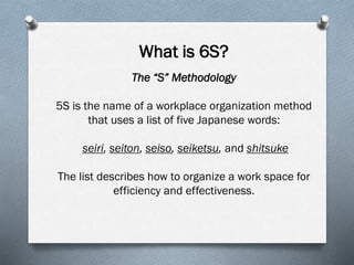 How To 6S by Piercan USA, Inc. | PPTX