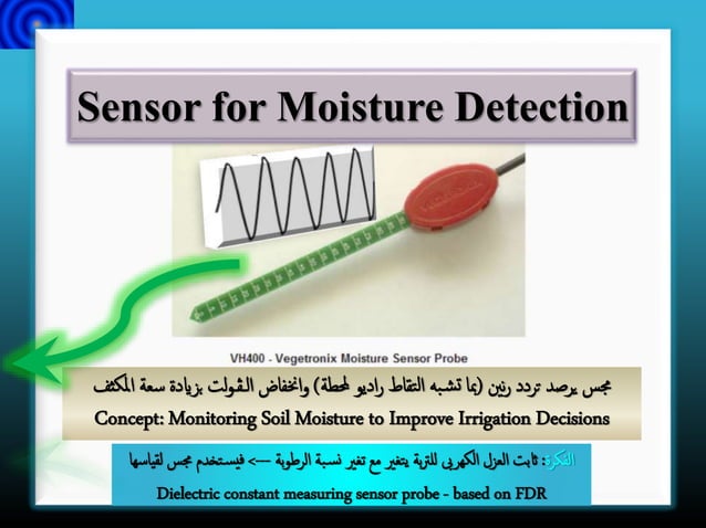 Calibration of FDR sensor for irrigation automation | PPT