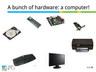 Part 1 of 'Introduction to Linux for bioinformatics': Introduction | PDF