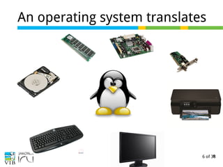 Part 1 of 'Introduction to Linux for bioinformatics': Introduction | PDF