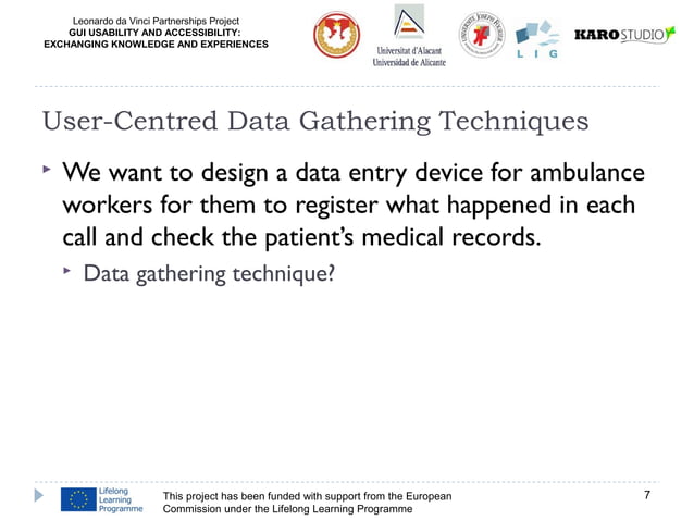 Uca Data Gathering Techniques Selection Criteria Ppt