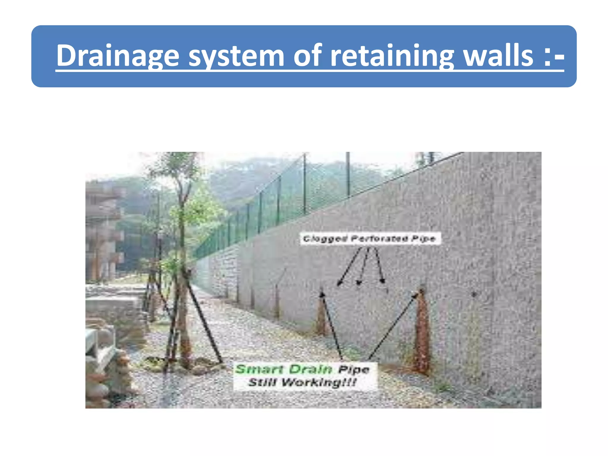 retaining walls (ppt) | PPTX