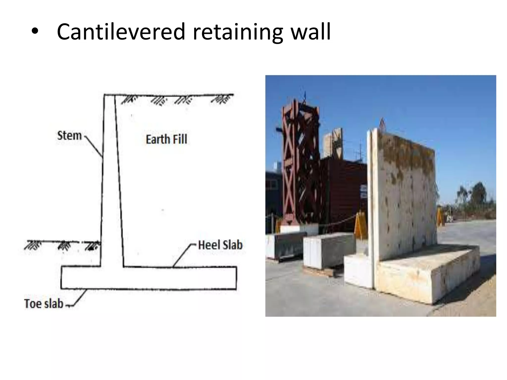 retaining walls (ppt) | PPTX