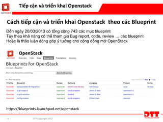 Các hướng tiếp cận để thử nghiệm và triển khai OpenStack | PPT