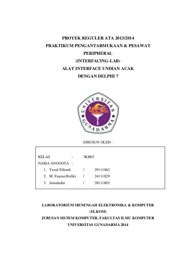 Contoh Makalah Gunadarma Download Contoh Lengkap Gratis ️