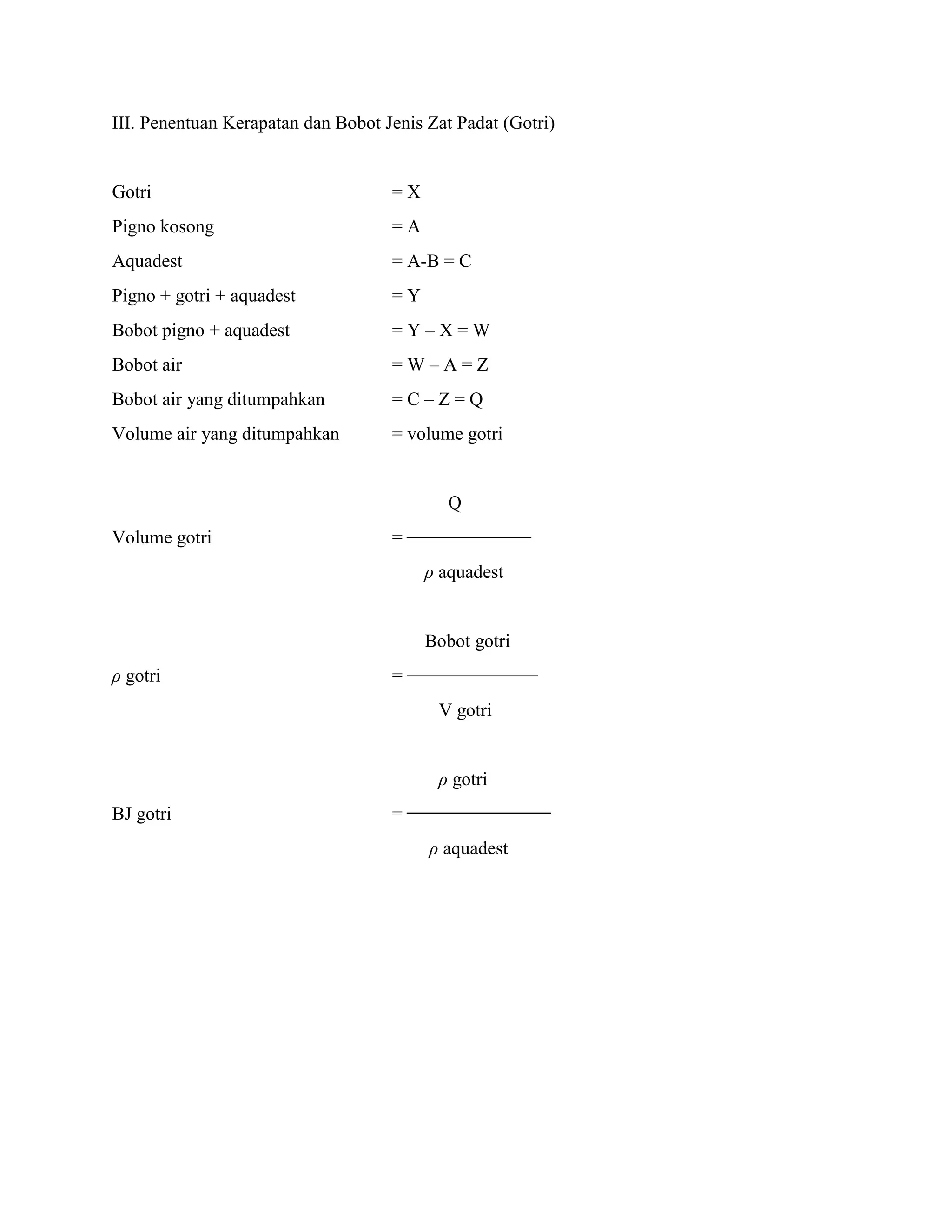 Kerapatan Dan Berat Jenis | DOCX