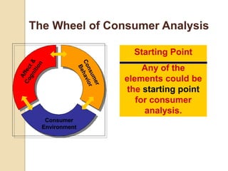 1. the wheel of consumer analysis is flexible and can aid in ...